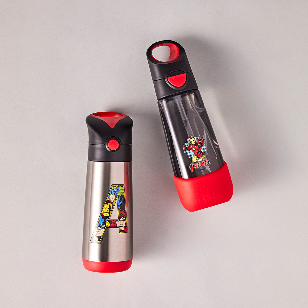 Avengers Insulated Straw Drink bottles by B.Box | Sinchies