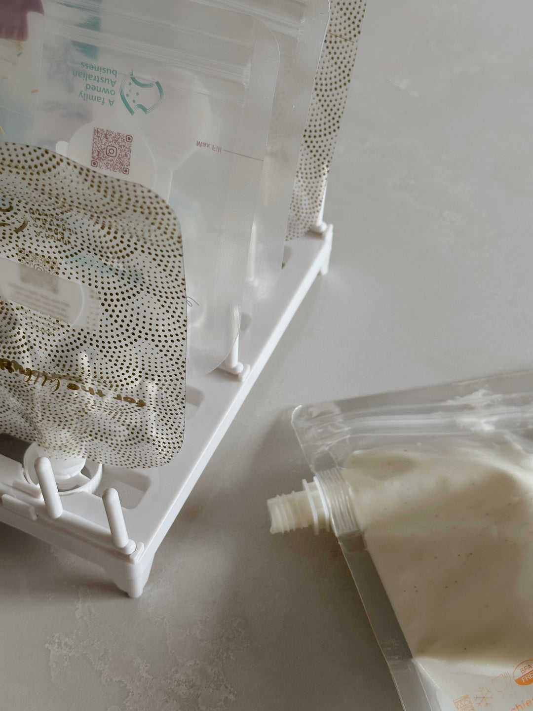 The Sinch Station – Dry and Fill Rack for Reusable Pouches | Easy Meal ...