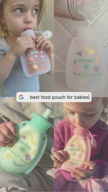 Sinchies Silicone Squeezy Reusable Food Pouch | Sinchies