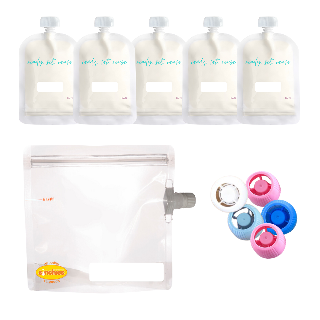 Make-ahead smoothie bags with Sinchies